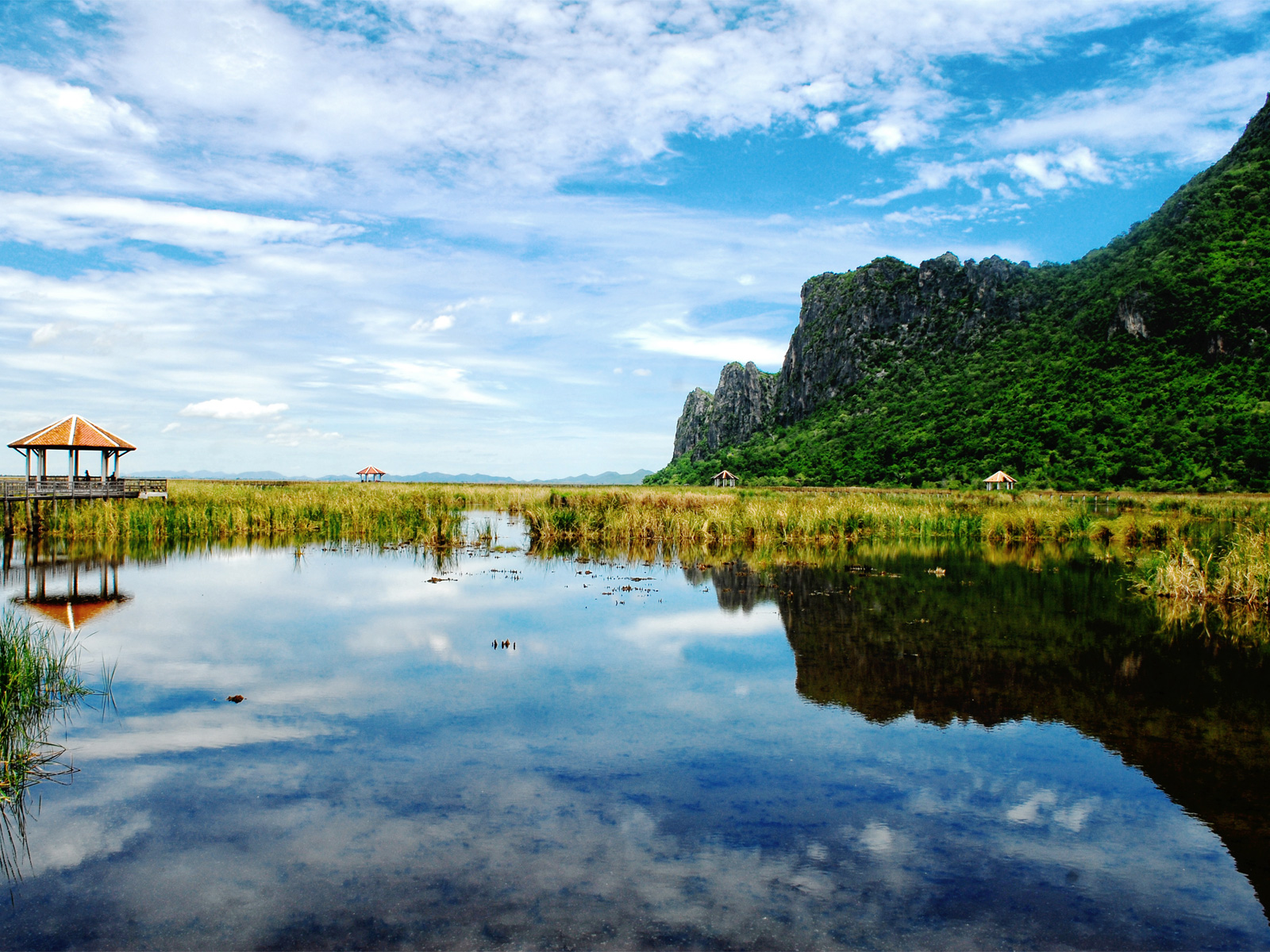 Sam Roi Yot Thailand Nationalpark Khao Sam Roi Yot In Prachuap Khiri